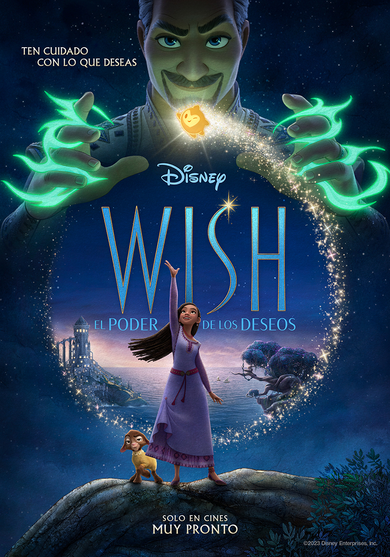 Revelan nuevos tráiler y póster de "Wish: El Poder de los Deseos"