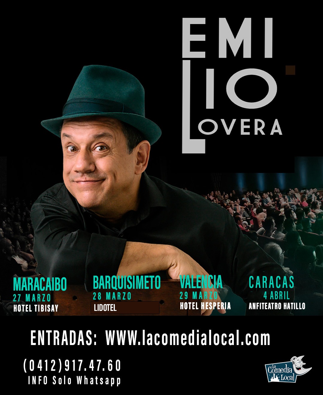 Emilio Lovera presentará nuevo show en Caracas y en el occidente del ...