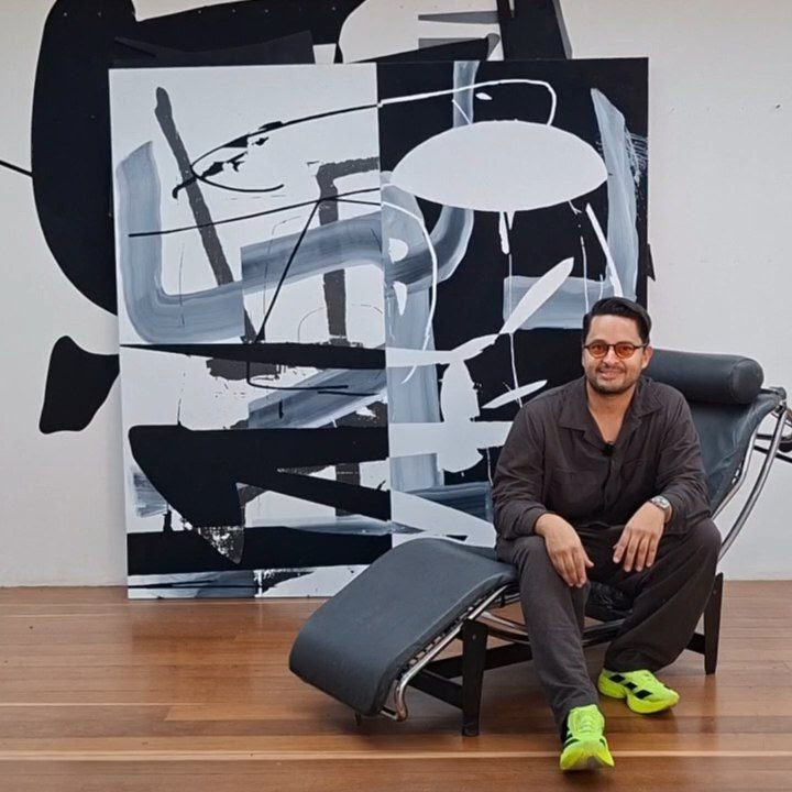 Paul Amundarain muestrasu arte en progreso en el CCAM